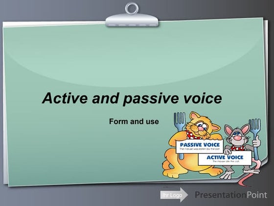 Passive Voice PowerPoint; Inlingua DC, Level 4, Grammar 12B.pptx