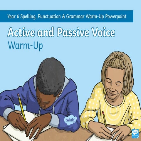 English active voice and passive voice for esl students | PPT