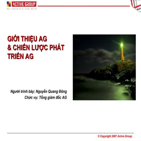 Active Group: Chiến lược AG | PPT