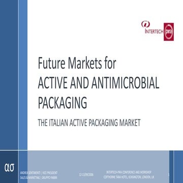 Active and antimicrobial packaging | PDF