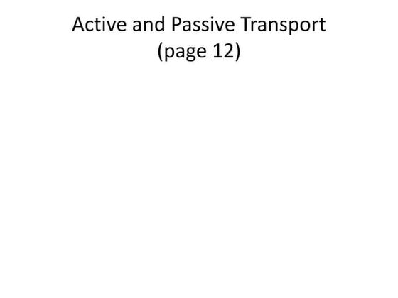 Transport mechanism | PPT