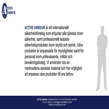 Active Armour Presentation | PPSX