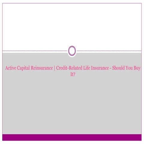 Active capital reinsurance panama | PPT