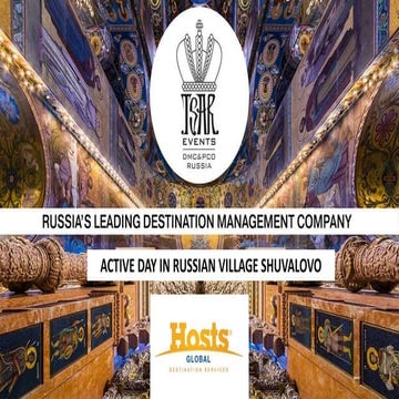 Active day in Russian Village Shuvalovo - -Tsar Events Russia DMC & PCO ...