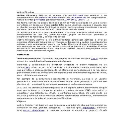 Active Directory | ODP