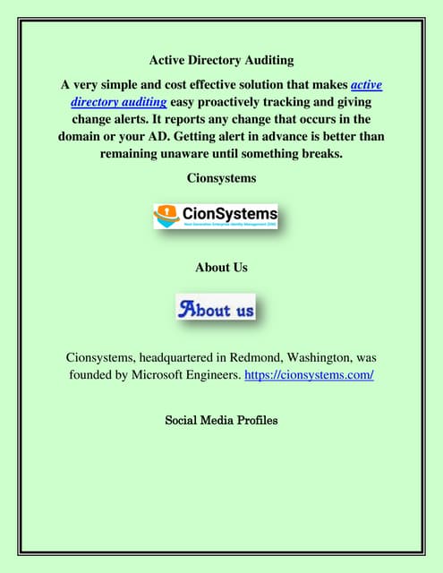 EntraID for Azure, USA, cionsystems.com.pdf