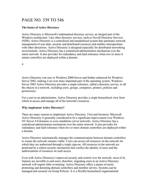 Active directory | PPT