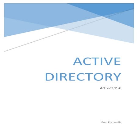 Practica active directory | PDF