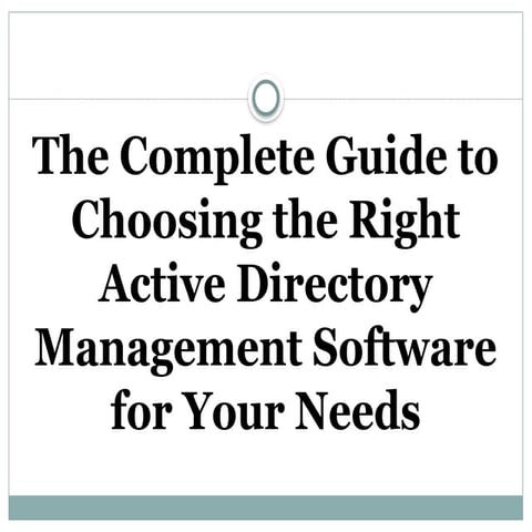 Active Directory Management Software.pptx