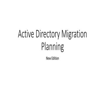 Active Directory Migration Planning.pptx