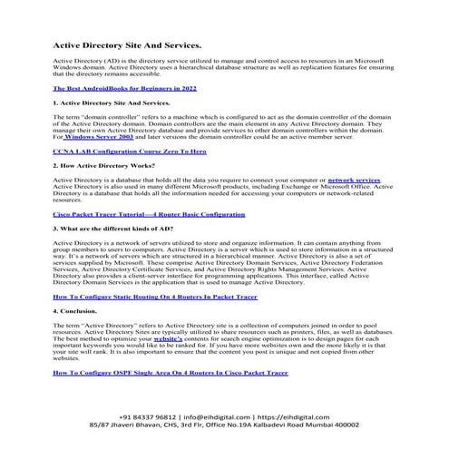 Active Directory Site And Services.pdf