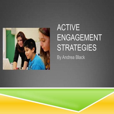 Active engagement strategies | PPTX