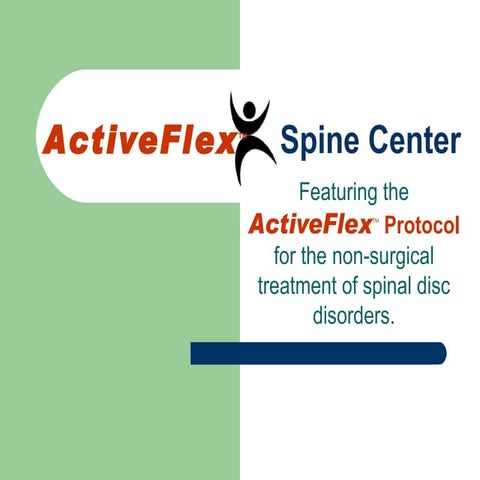 Active Flex Tm Spine Center Fb | PPT