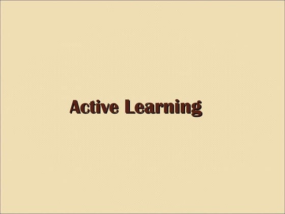 Active learning | PDF