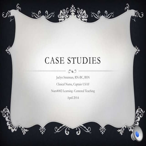 Active learning presentation- Case Studies | PPT