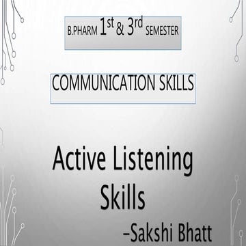 Types of listening- Listening for gist, specific information, detailed ...
