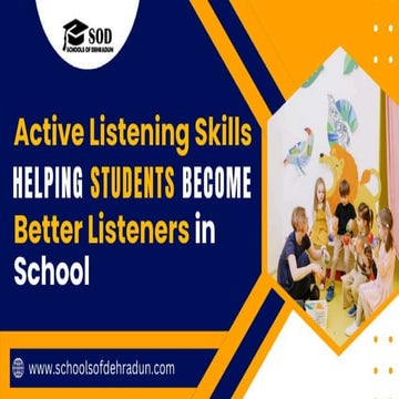 Active Listening Skills Helping Students Become Better Listeners in ...