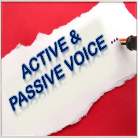 Active n passive | PPTX
