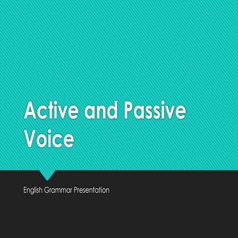active passive.pptx.details.tyoes example | PPTX