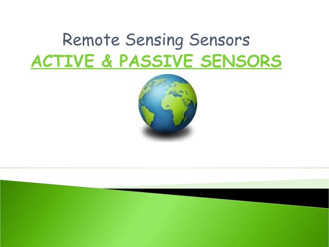 sensors in robotics | PPTX