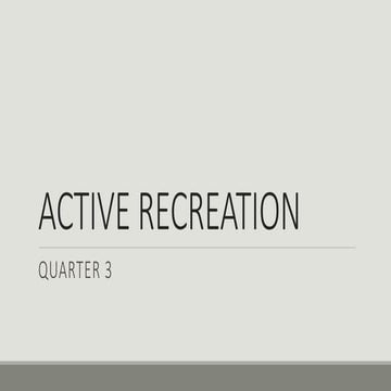 Physical education grade 10 third quarter | PPTX