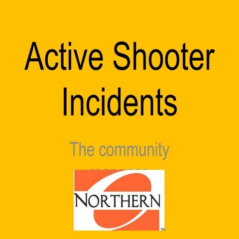 Active shooter updated | PDF