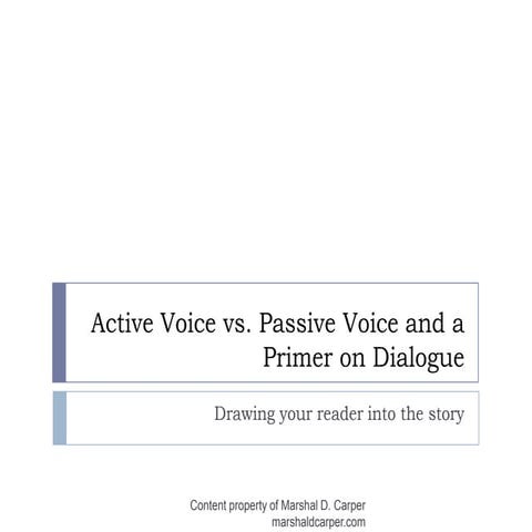Tips for writing dialogue | PPTX