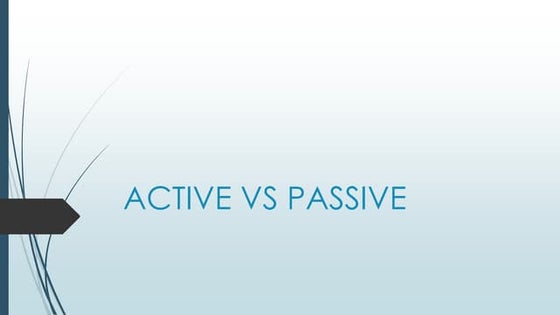 Active and Passive Voice This lesson about Active and Passive Voice.pptx