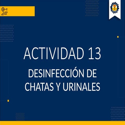 ACTIVIDAD 13 - DESINFECCION DE CHATAS.pptx