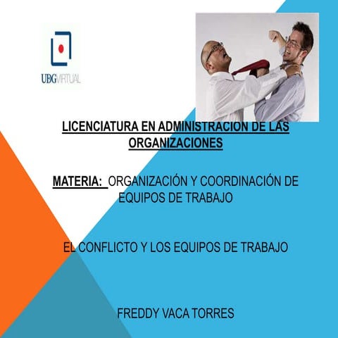 Conflictos laborales | PPTX
