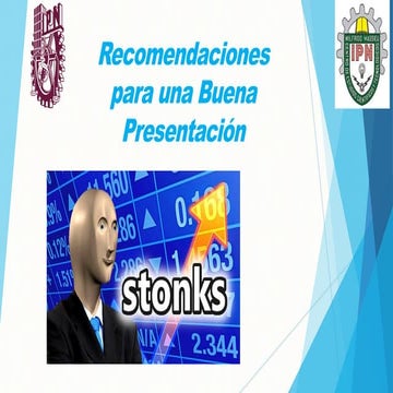 Técnicas de presentación en público | DOCX