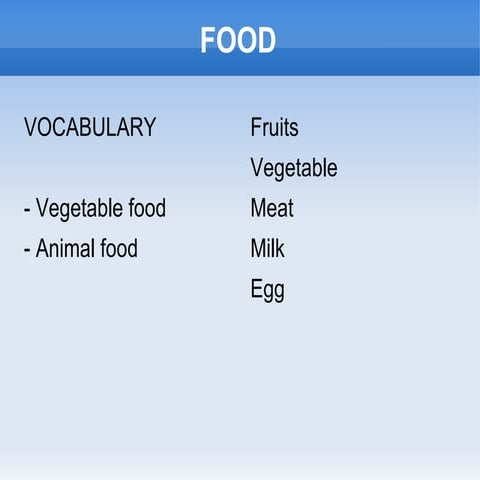 Food | ODP