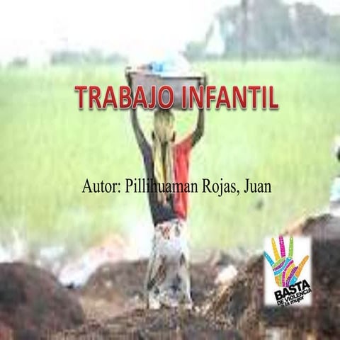 TRABAJO INFANTIL | PPTX