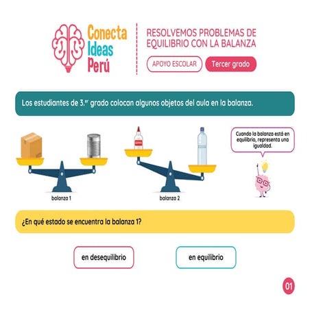 Hoja De Trabajo Con Problemas De Balanza De Platillos Manual De