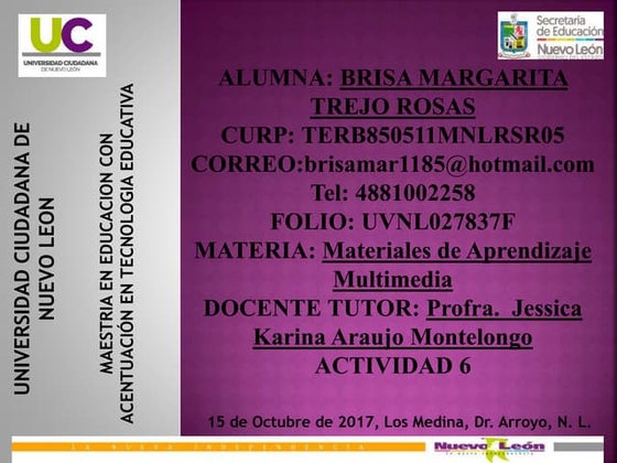 Brisa Trejo Rosas presentations