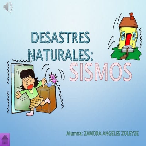 Desastres Naturales: SISMOS | PPTX