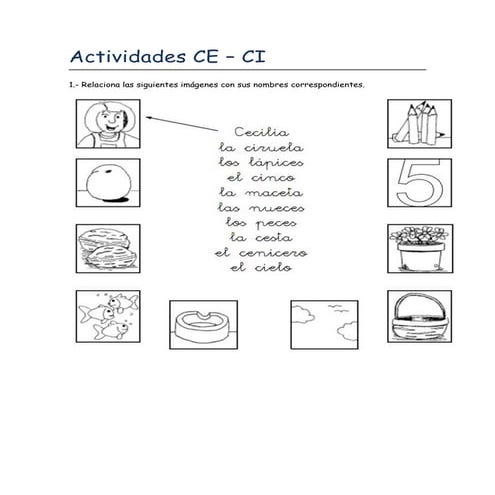 1. ejercicios totales del fonema c 26 paginas | PDF
