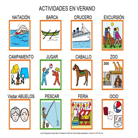 Actividades en verano | PDF