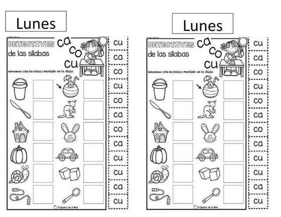 Silabario (juega con las palabras) | PDF