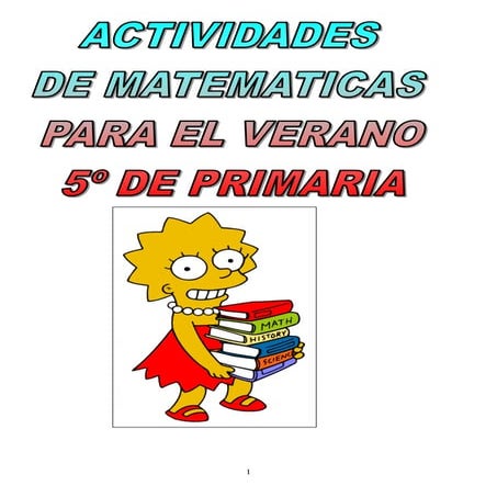 Hojas De Trabajo De Matemáticas De Vacaciones