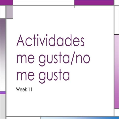 Actividades me gusta.no me gusta | PPTX