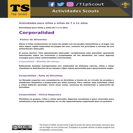 Hojas De Trabajo Con Actividades Para Los Boy Scouts