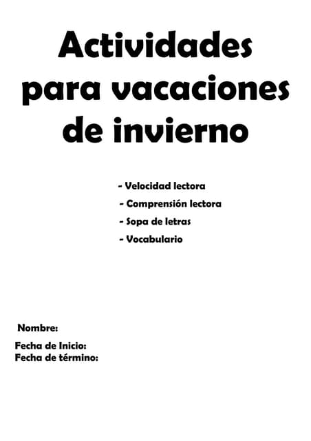 Textos velocidad lectora | PDF