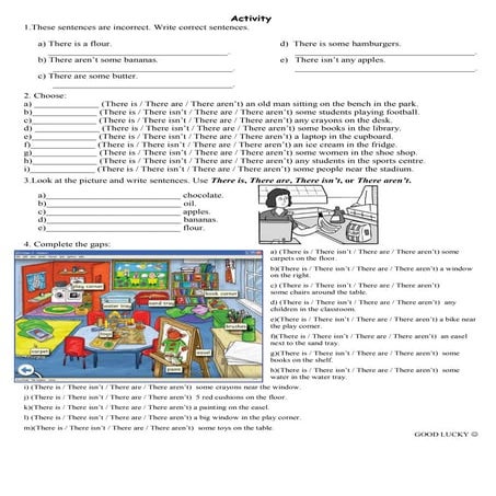 Activity there is there are | PDF