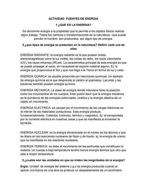 diapositivas de la energía | PPT