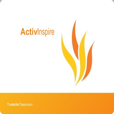 ActivInspire Tutorial | PPT