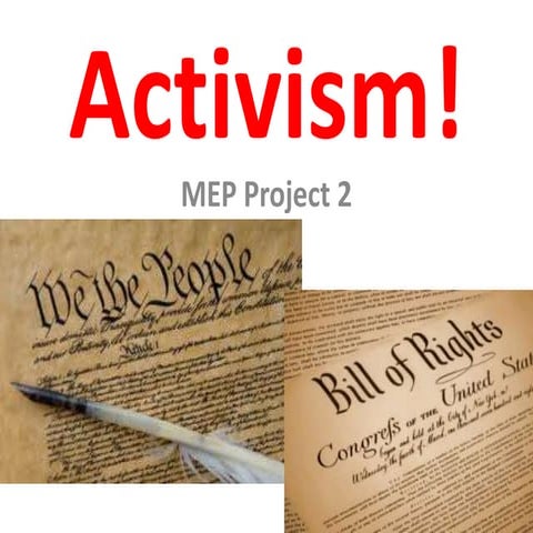 What is activism? | PPTX