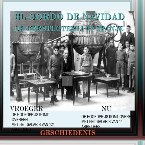 Spaanse kerstloterij-El Gordo de Navidad | ODP