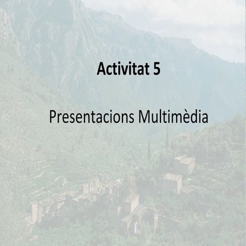 "Activitat 5" de Mar Luna | PPT