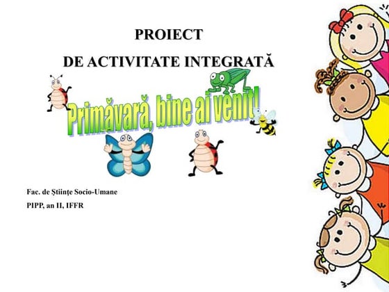 Proiect activitate integrata_insectele_ne_invata omida | DOCX